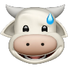 Cow memoji ★ New and free stickers every day for WhatsApp